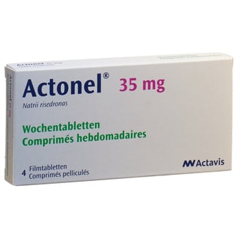 ACTONEL comprimés hebdomadaires cpr pell 35 mg blist 4 pce | Pharmacie ...