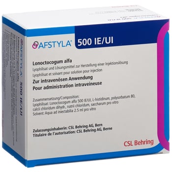 Afstyla subst sèche 500 IE avec solvant + set flac 1 pce | Farmacia Sun ...