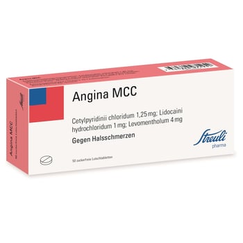 ANGINA MCC Streuli cpr sucer blist 50 pce | Pharmacie Sun Store