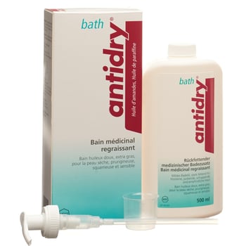 ANTIDRY bath solution huileuse liq 500 ml | Pharmacie Sun Store