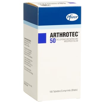 ARTHROTEC Tabl 50 mg Blist 100 Stk | Sun Store Apotheke