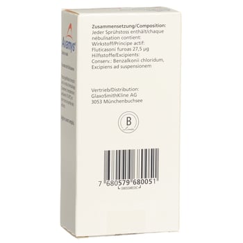 AVAMYS spray nasal 27.5 mcg/Dosis spr 120 dos | Pharmacie Sun Store