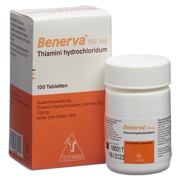 BENERVA cpr 100 mg bte 100 pce | Pharmacie Sun Store