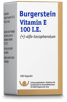 BURGERSTEIN Vitamin E Weichkaps 100 IE Ds 100 Stk | Sun Store Apotheke