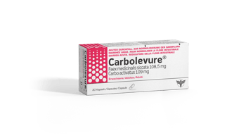 Carbolevure caps adult blist 30 pce | Pharmacie Sun Store