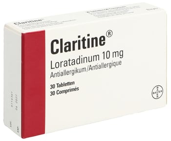 CLARITINE Tabl 10 mg Blist 30 Stk | Sun Store Apotheke