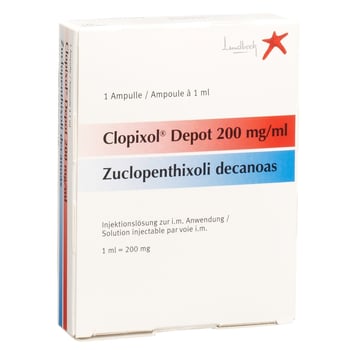 CLOPIXOL Depot sol inj 200 mg/ml amp 1 ml | Pharmacie Sun Store