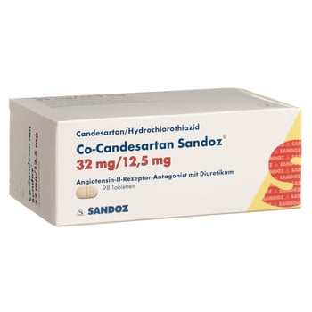 CO CANDESARTAN Sandoz cpr 32/12.5 mg blist 98 pce | Pharmacie Sun Store