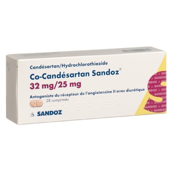 CO CANDESARTAN Sandoz Tabl 32/25 mg Blist 28 Stk | Sun Store Apotheke