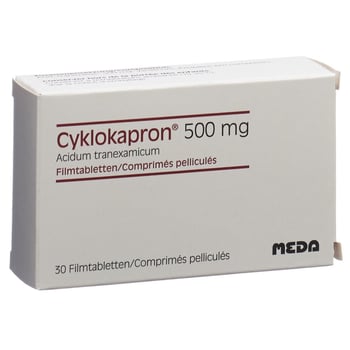 CYKLOKAPRON Filmtabl 500 mg Blist 30 Stk | Sun Store Apotheke