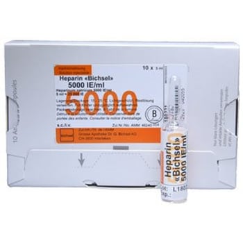 HEPARINE Bichsel sol inj 25000 IE/5ml stérile amp 5 ml | Farmacia Sun Store