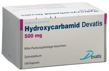HYDROXYCARBAMIDE Devatis Kaps 500 mg Blist 100 Stk | Sun Store Apotheke
