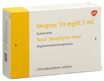 IMIGRAN Nasenspray 10 mg Spr 1 Dos | Sun Store Apotheke