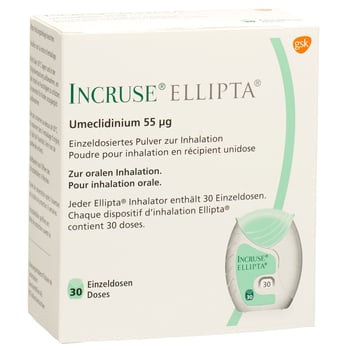 INCRUSE ELLIPTA Inh Plv 55 mcg 30 Dos | Sun Store Apotheke