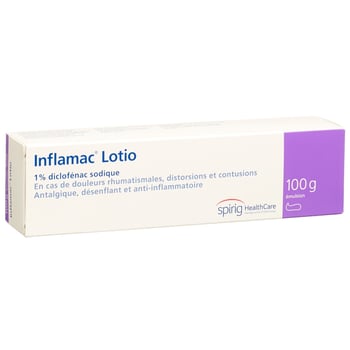 INFLAMAC Lotio Emuls 1 % Tb 100 g | Sun Store Apotheke