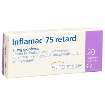 INFLAMAC retard cpr pell ret 75 mg blist 20 pce | Pharmacie Sun Store