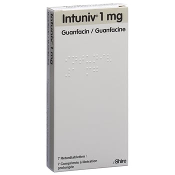 INTUNIV Ret Tabl 1 mg Blist 7 Stk | Sun Store Apotheke