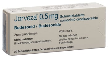 JORVEZA Schmelztabl 0.5 mg Blist 20 Stk | Sun Store Apotheke