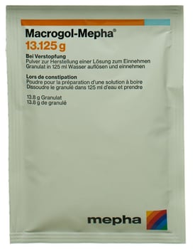 MACROGOL Mepha Plv Btl 100 Stk | Sun Store Apotheke