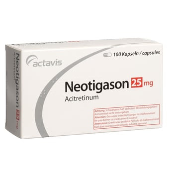 NEOTIGASON Kaps 25 mg Blist 100 Stk | Sun Store Apotheke