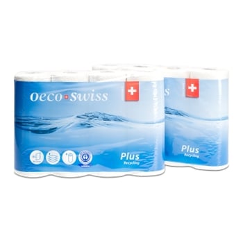 OECO SWISS Papier ménage rouleau 4 pce | Pharmacie Sun Store