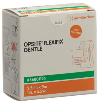 OPSITE FLEXIFIX GENTLE pansement transparent 2.5cmx5m 1 pce | Pharmacie ...