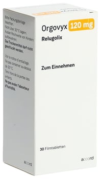 ORGOVYX cpr pell 120 mg fl 30 pce | Pharmacie Sun Store