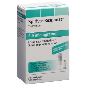 SPIRIVA Respimat Inhal Lös 2.5 mcg/Hub wiederverwendbar 60 Dos | Sun ...
