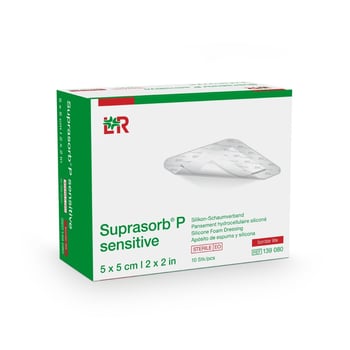 SUPRASORB P sensitive border lite 5x5cm 10 pce | Pharmacie Sun Store