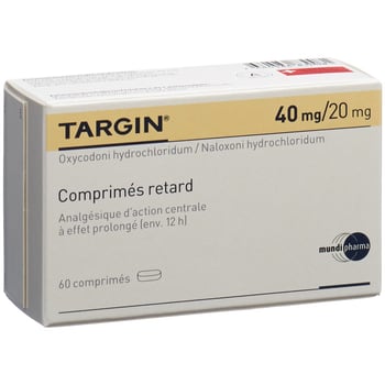 TARGIN Ret Tabl 40 mg/20 mg Blist 60 Stk | Sun Store Apotheke