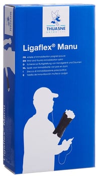 Thuasne Ligaflex Manu Handgelenkbandage Gr4 links schwarz 1 Stk | Sun ...