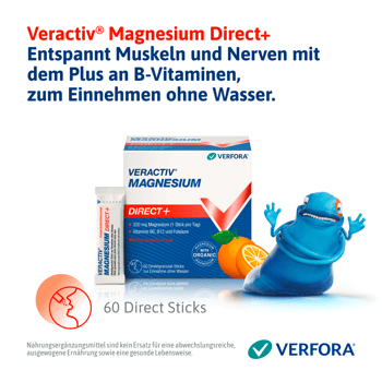 VERACTIV Veractiv Magnesium Direct+ Stick 60 Stk | Sun Store Apotheke