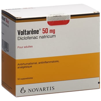 Voltaren supp 50 mg adult 50 pce | Pharmacie Sun Store