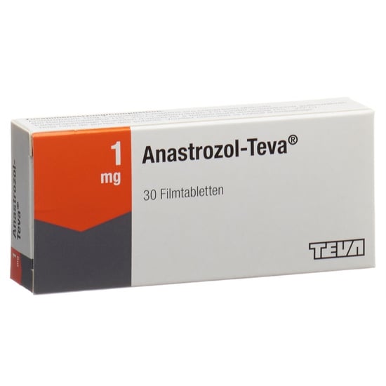 ANASTROZOLE Teva Filmtabl 1 mg Blist 30 Stk | Sun Store Apotheke