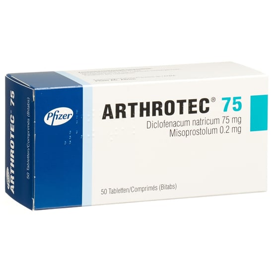 ARTHROTEC Tabl 75 mg Blist 50 Stk | Sun Store Apotheke