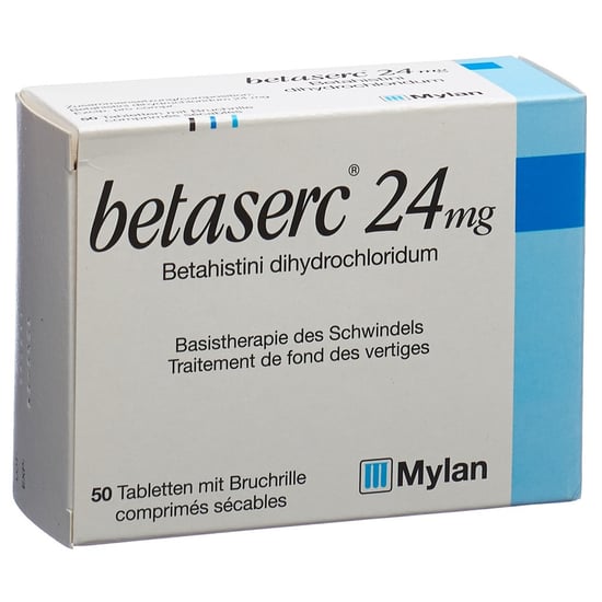 Betaserc Tabl 24 mg Blist 50 Stk | Sun Store Apotheke