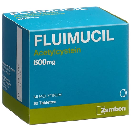 FLUIMUCIL Tabl 600 mg Blist 60 Stk | Sun Store Apotheke