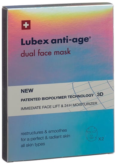 LUBEX anti-age dual face mask Btl 2 Stk | Sun Store Apotheke