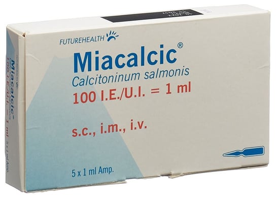 MIACALCIC Inj Lös 100 IE/ml Amp 1 ml | Sun Store Apotheke