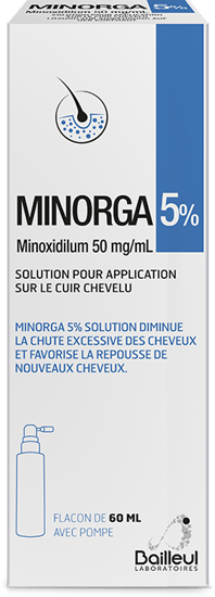 MINORGA sol 5 % fl 60 ml | Pharmacie Sun Store