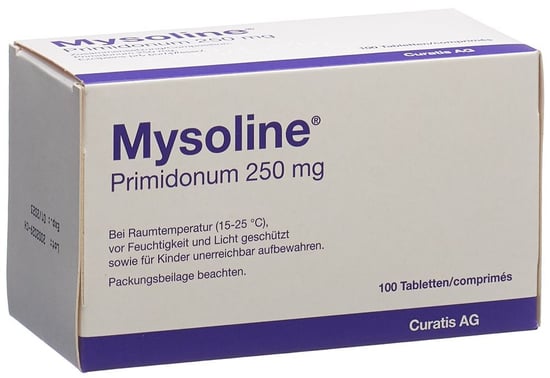 MYSOLINE Tabl 250 mg Blist 100 Stk | Sun Store Apotheke