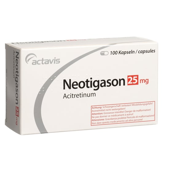 NEOTIGASON Kaps 25 mg Blist 100 Stk | Sun Store Apotheke