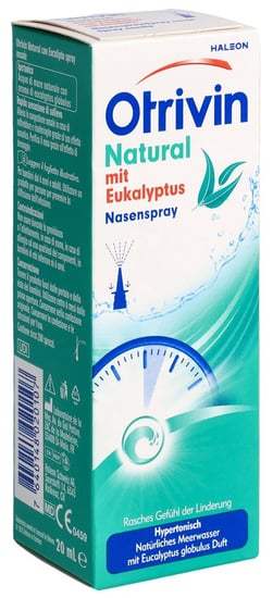 OTRIVIN Natural Plus avec Eucalyptus spray 20 ml | Pharmacie Sun Store
