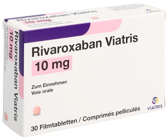 RIVAROXABAN Viatris Filmtabl 10 mg Blist 30 Stk | Sun Store Apotheke