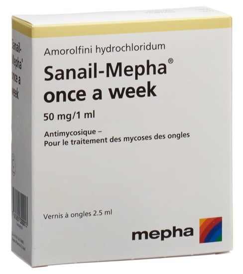 SANAIL once a week Nagellack Lös 50 mg/ml Fl 2.5 ml | Sun Store Apotheke