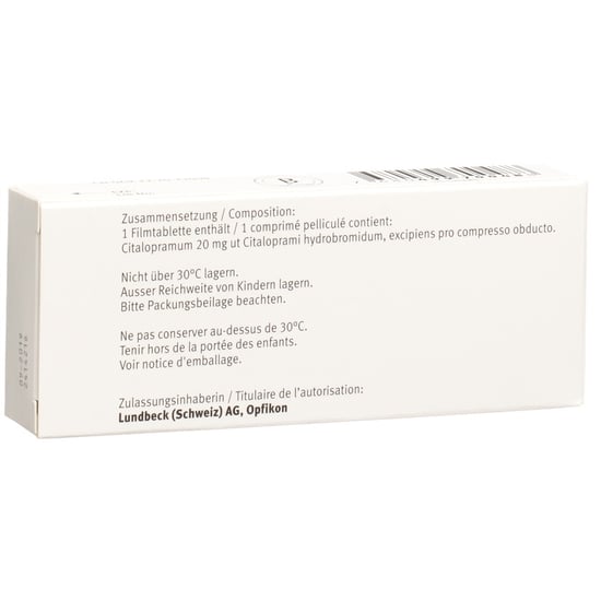 Seropram cpr pell 20 mg blist 28 pce | Pharmacie Sun Store