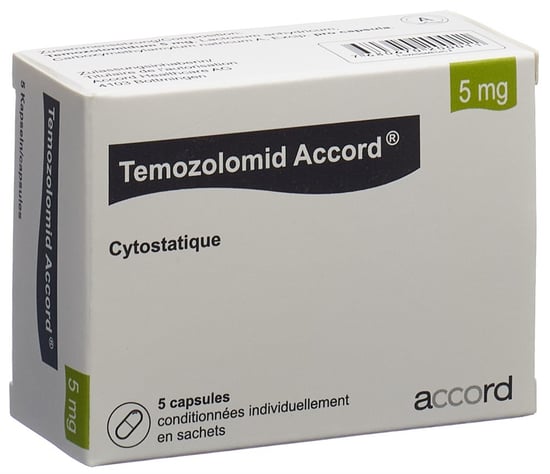 TEMOZOLOMIDE Accord Kaps 5 mg Btl 5 Stk | Sun Store Apotheke