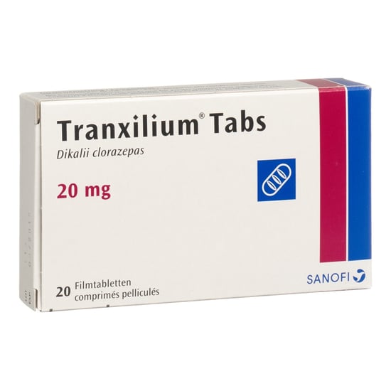 TRANXILIUM Tabs Filmtabl 20 mg Blist 20 Stk | Sun Store Apotheke