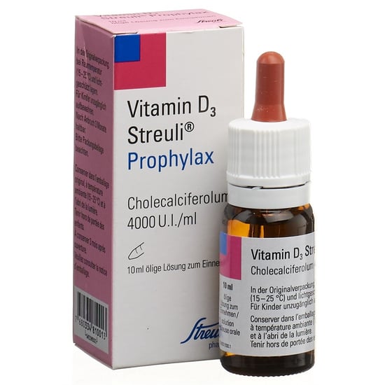 VITAMINE D3 Streuli Lös 4000 IE/ml Prophylax Lösung zum Einnehmen Fl 10 ml | Sun Store Apotheke