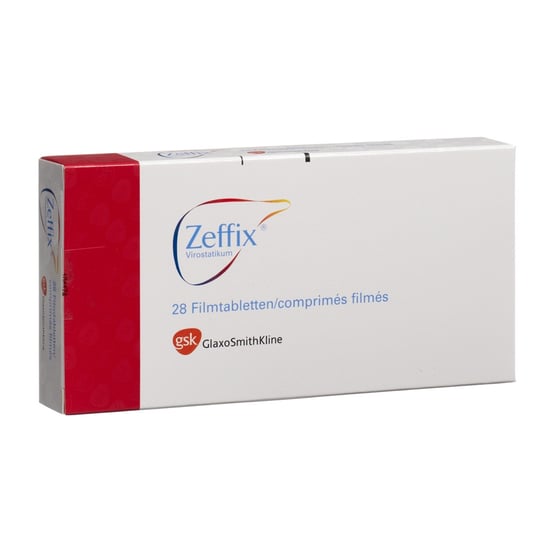 ZEFFIX Filmtabl 100 mg Blist 28 Stk | Sun Store Apotheke